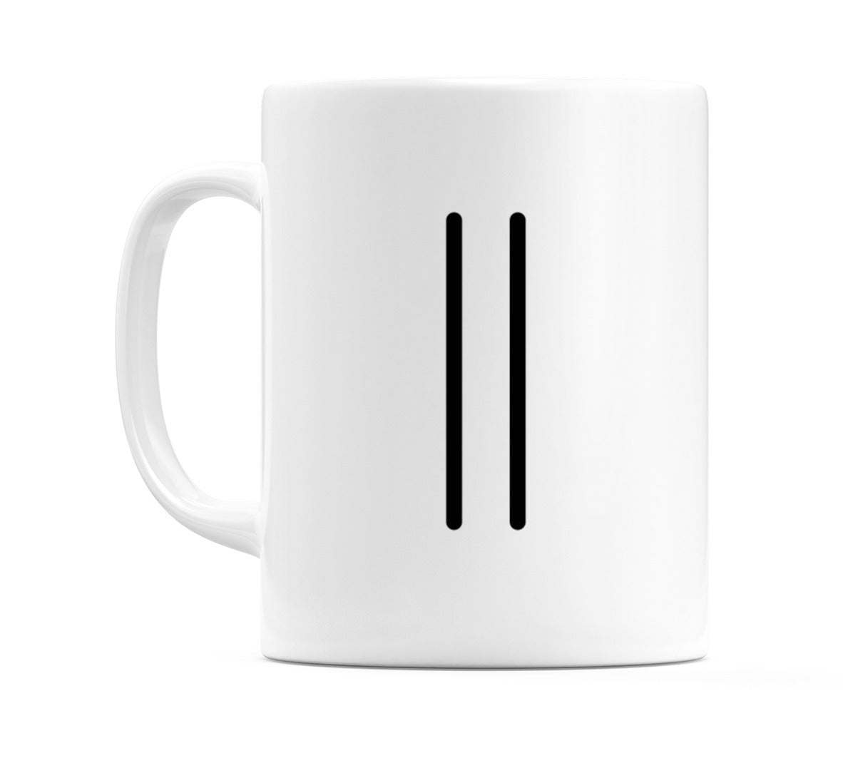 Pause Button Emoji Mug - WeDoMugs.com